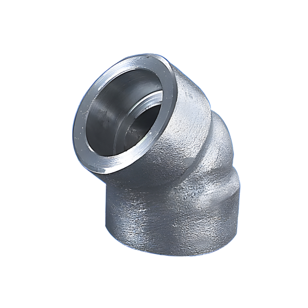 ELBOW 45DEG LR SW ASTM A182 F1 CL6000